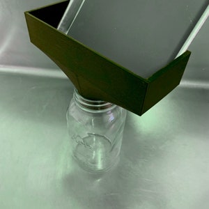 Freeze Dryer Funnel With Extra Tall Sides (fits Regular Mouth Jar and ...