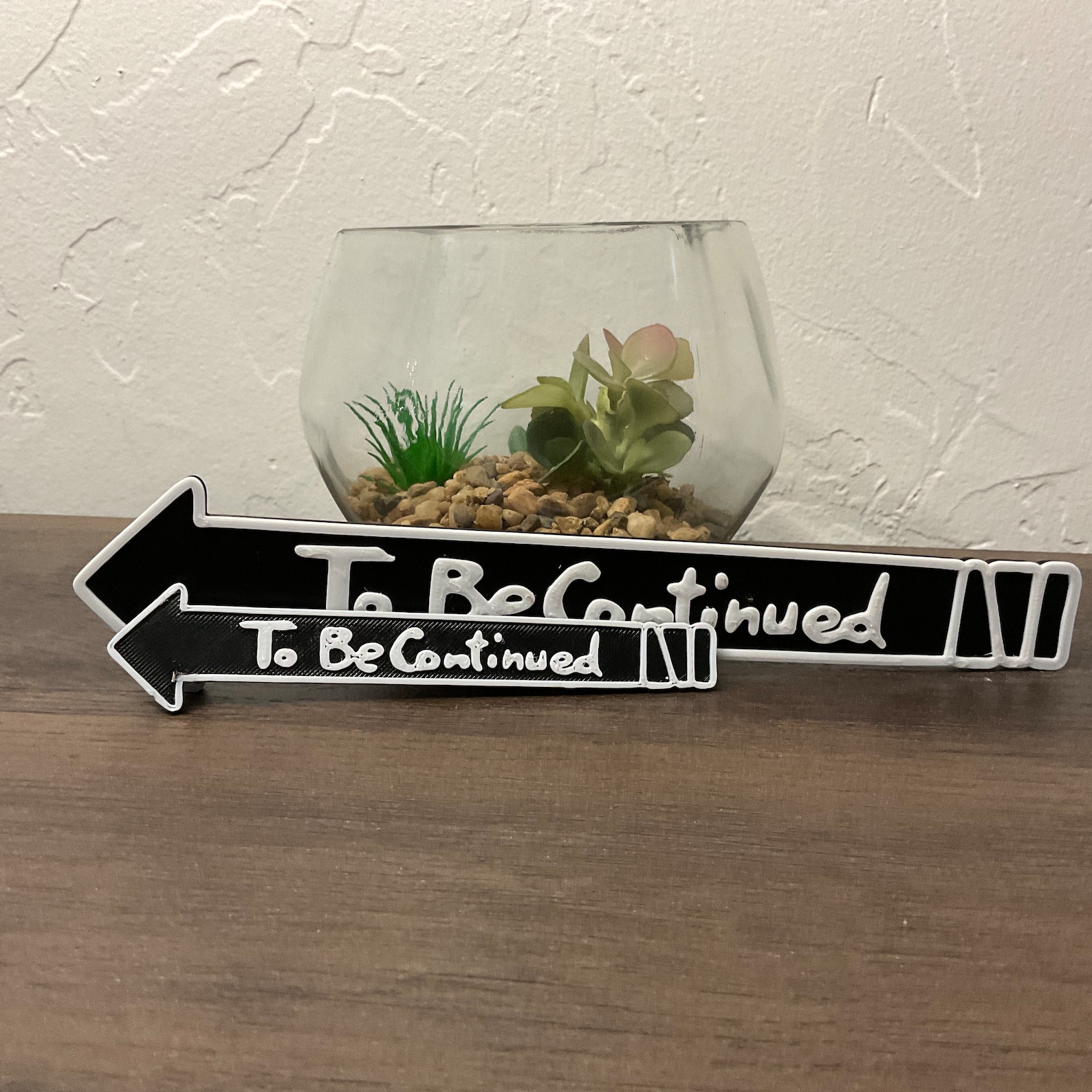 Jojo to Be Continued Sign | 3D Printed | Anime Decor | Meme Gift ...