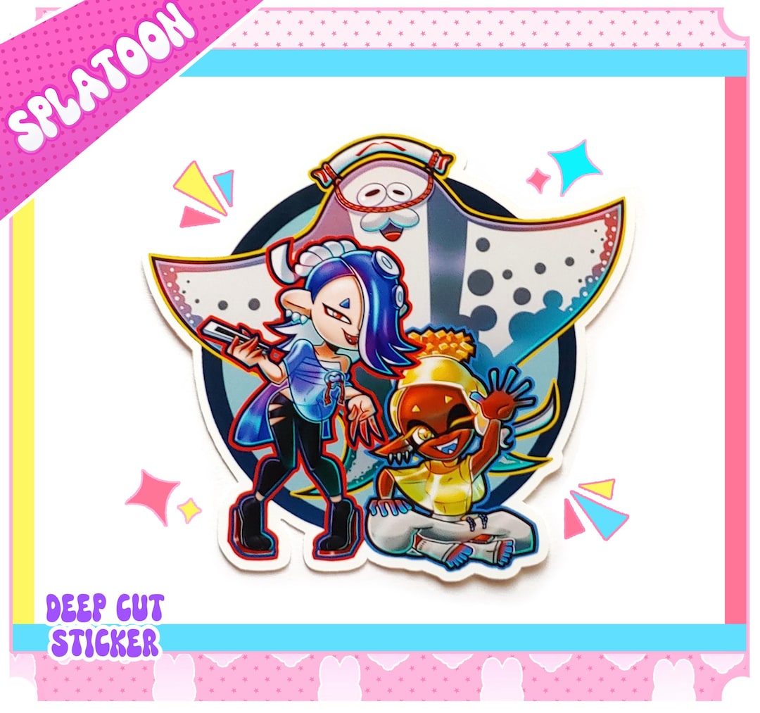 Splatoon: Deep Cut Sticker - Etsy