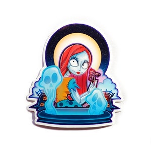 Nightmare Before Christmas: Jack and Sally Stickers holographic Option ...
