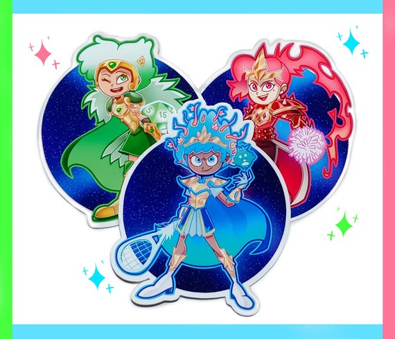 Amphibia: Calamity Trio Stickers - Etsy