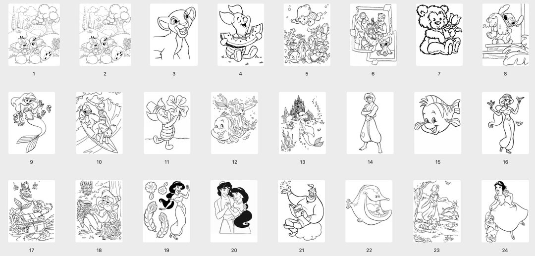 500 High Quality Colouring Pages With All Your Favourite Cartoon ...