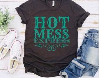 Hot Mess Tshirt - Etsy