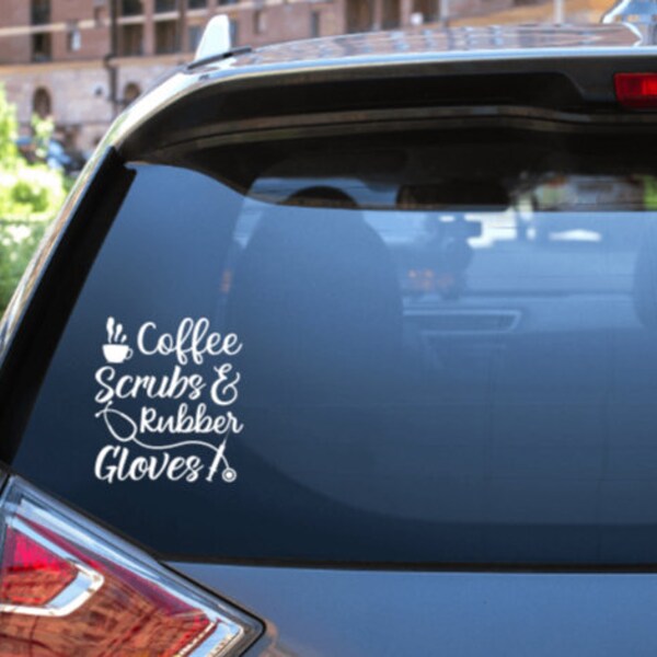 Coffee Vinyl Decal - Etsy