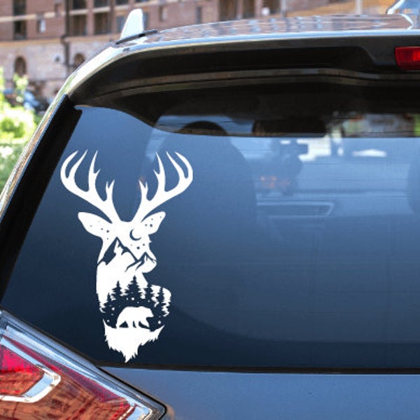 Deer Hunter Decal - Etsy
