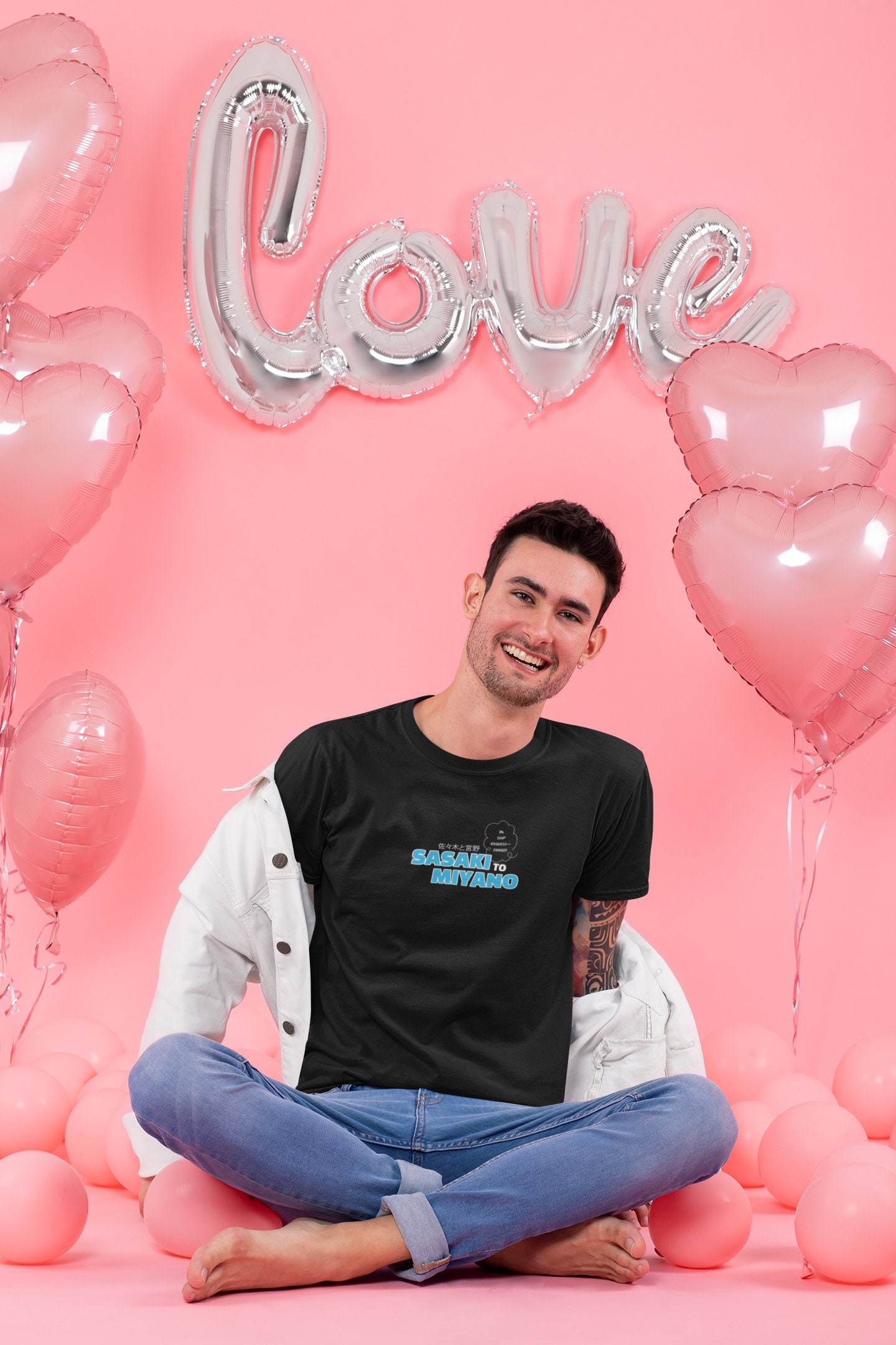 Sasaki and Miyano, BL Anime, Boys Love Manga, Unisex BL Shirt, Sasamiya ...