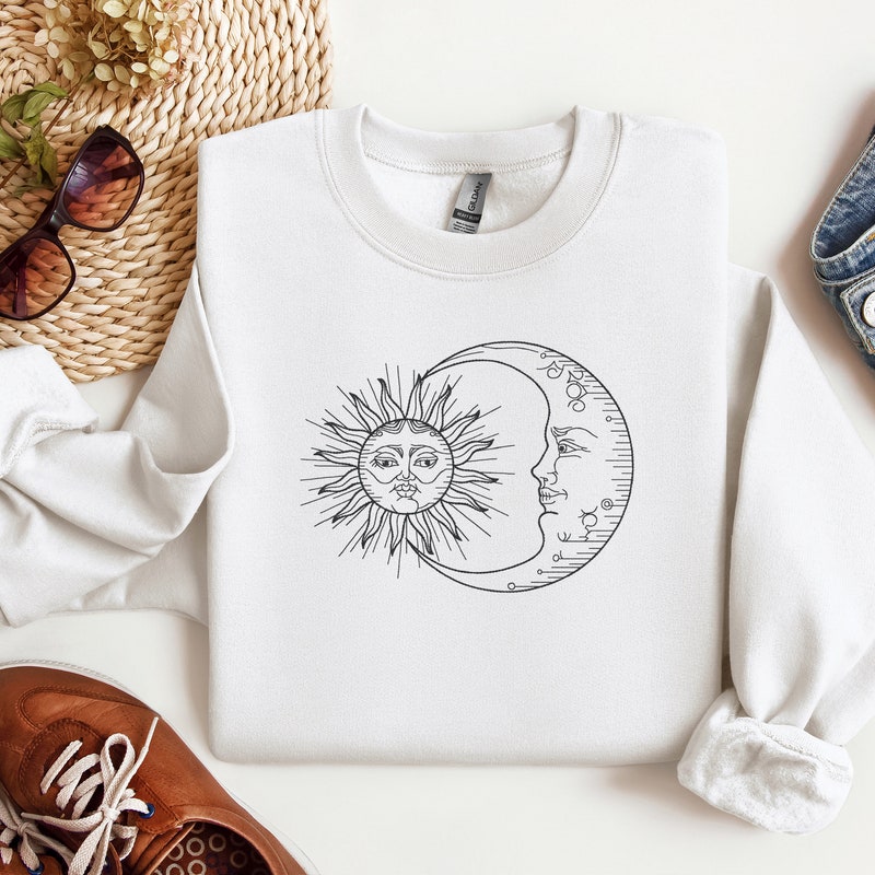 Moon Sweatshirt - Etsy