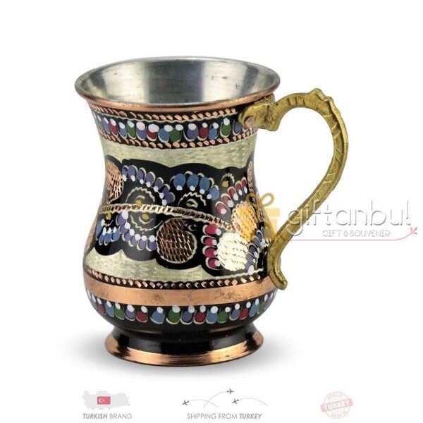 Hammered Copper Cup - Etsy