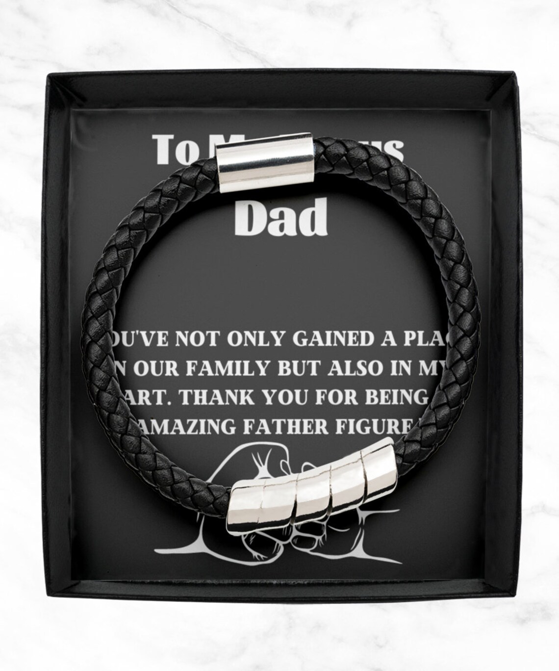 To My Bonus Dad Gift Appreciation, "father's Day Bracelet: A Unique ...