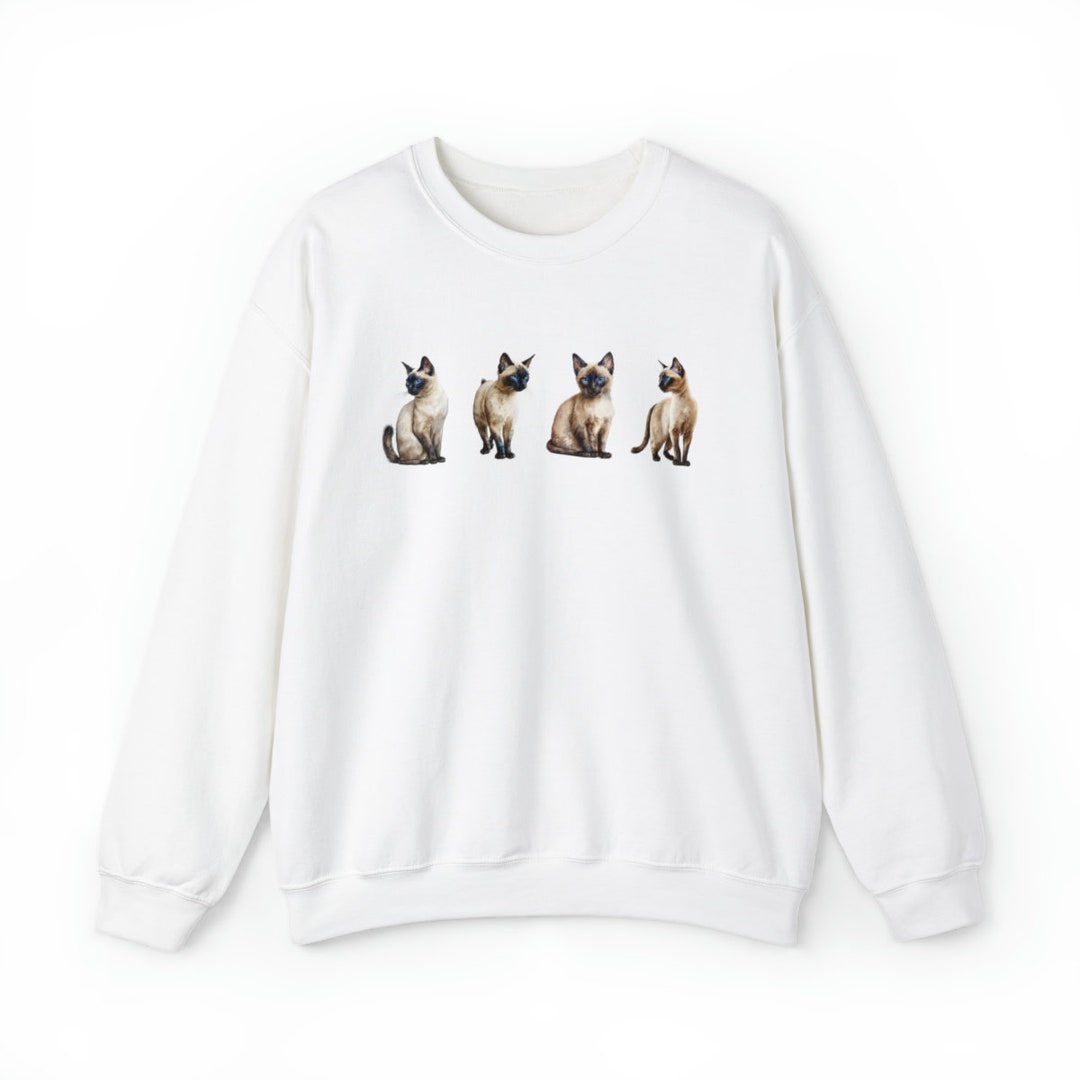 Personalized Siamese Cat Sweatshirt, Custom Survive Siamese Pincher ...