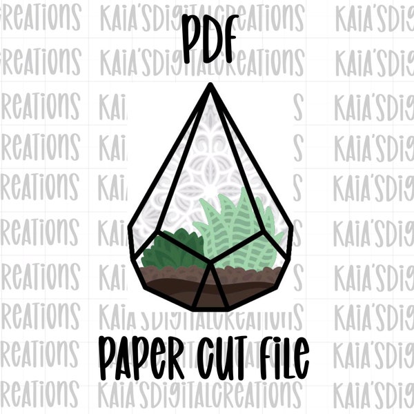 Geometric Terrarium Patterns - Etsy