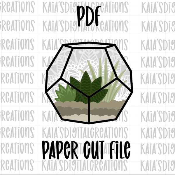 Geometric Terrarium Patterns - Etsy