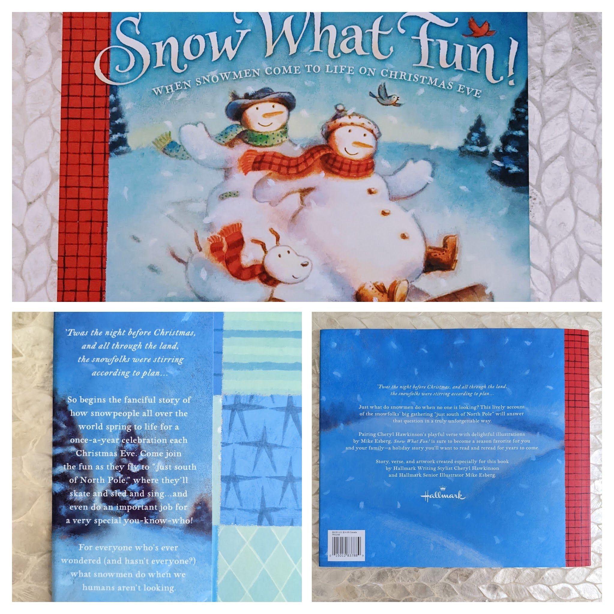 Christmas Book - Holiday Snowman Books - Released by Hallmark (brand ...