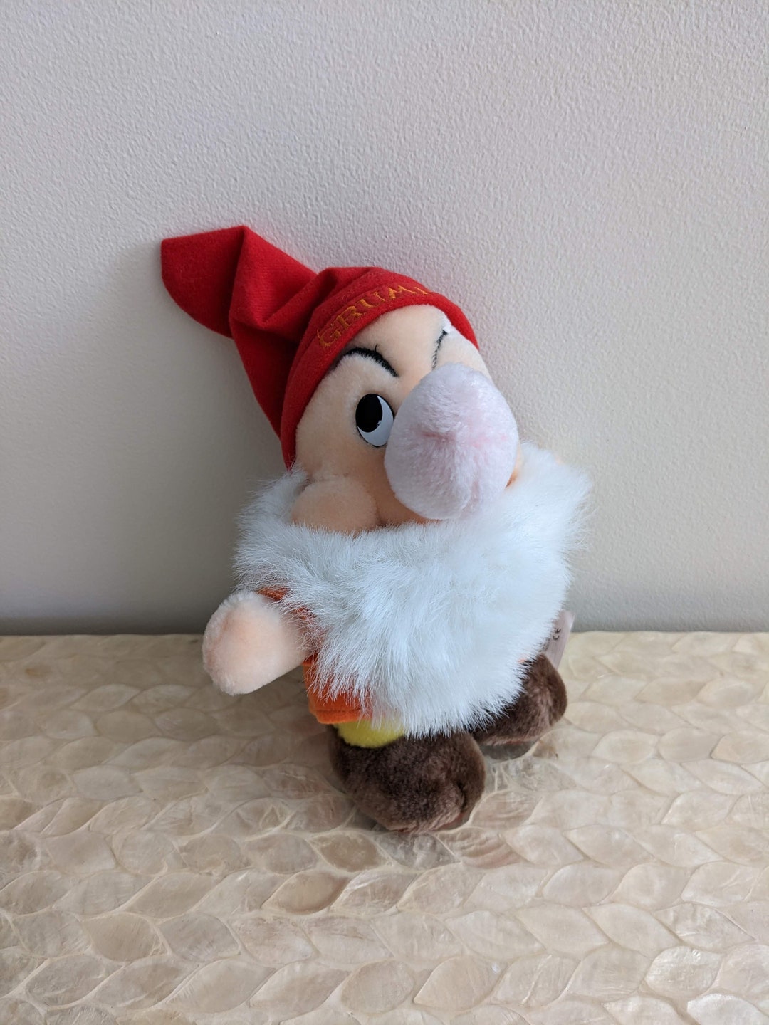Vintage Grumpy Dwarf, Snow White & the Seven Dwarves - Disney Store ...