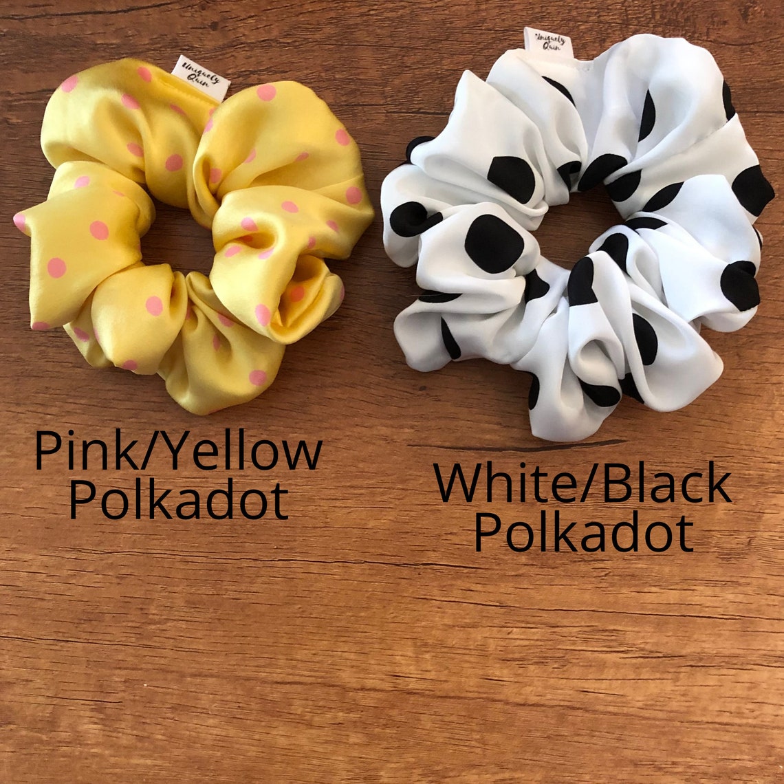 XL Scrunchie, Repurposed Fabric Scrunchies, Upcycled Fabric, Hair ...