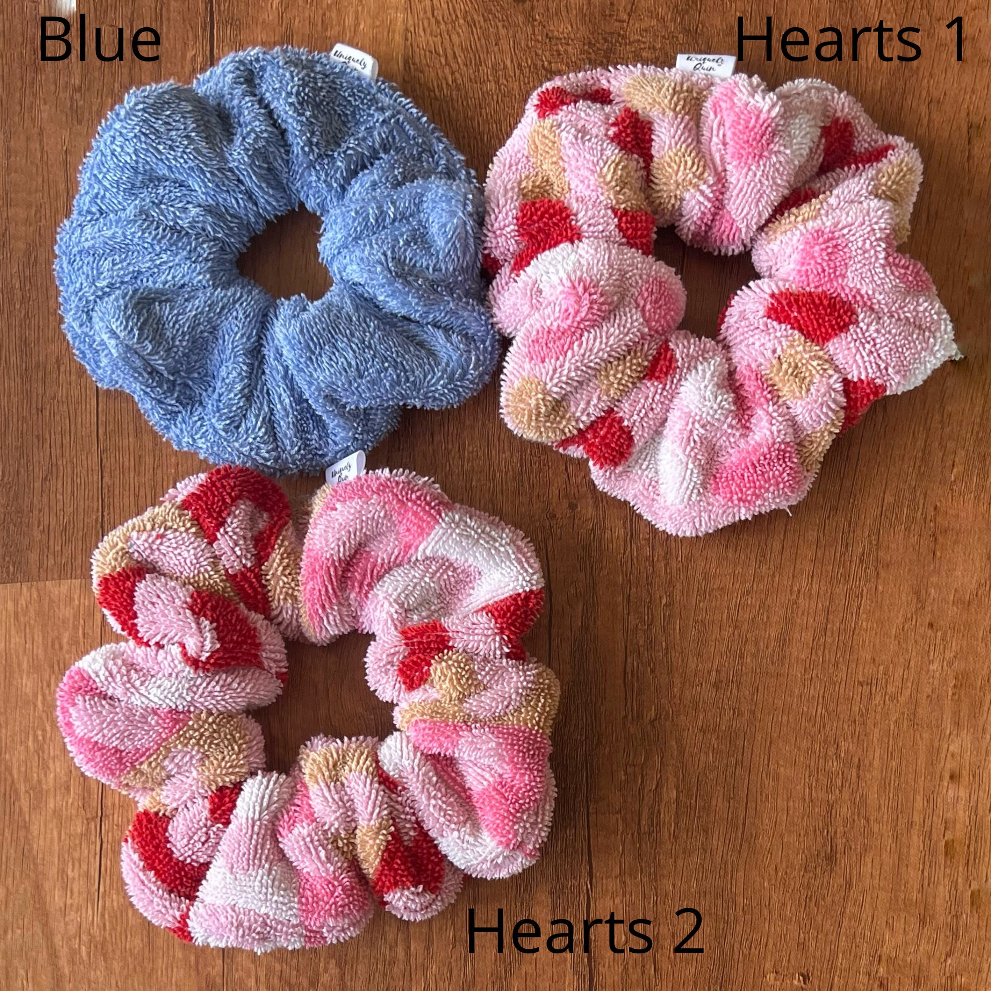 XL Towel Scrunchie, Terry Cloth, Water Absorbing, Oversized Scrunchie ...
