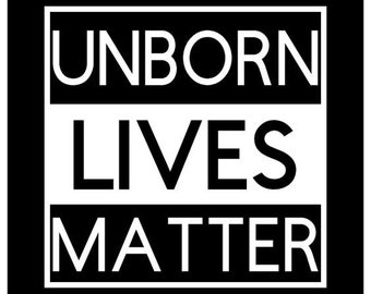 Pro Life Bumper Sticker - Etsy