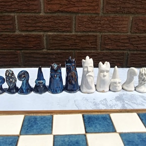Ceramic Chess Set Custom Themes - Etsy
