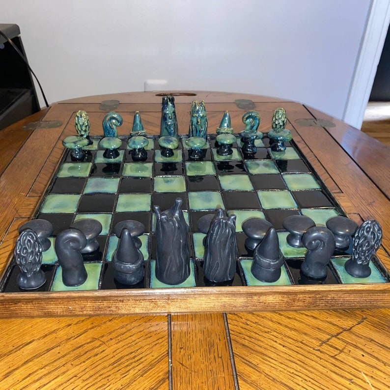 Ceramic Chess Set Custom Themes - Etsy