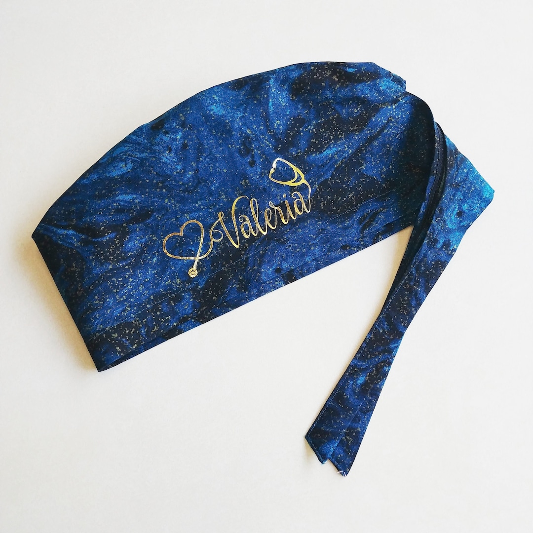 Personalized Scrub Cap: Custom Surgical Hat With Name - Etsy