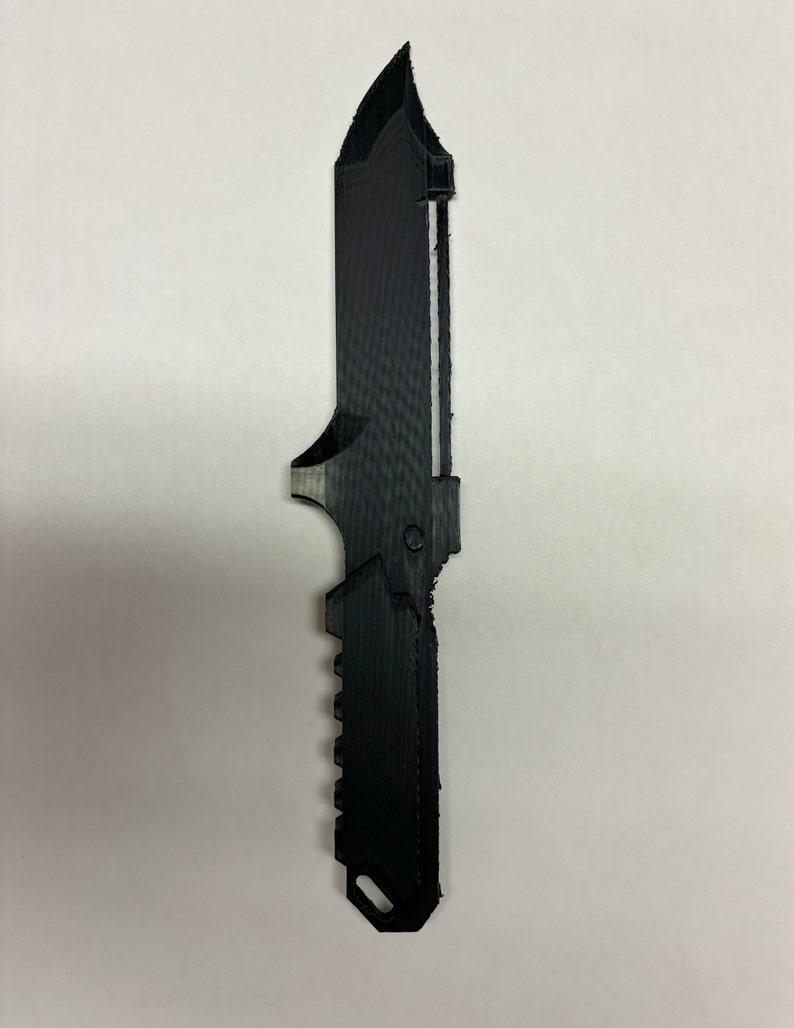 3D Printed Metal Gear Solid 4 Stun Knife - Etsy