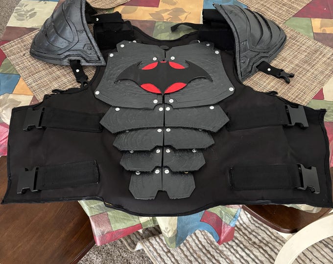 Flashpoint Batman Thomas Wayne Chest Armor With Shoulders - Etsy