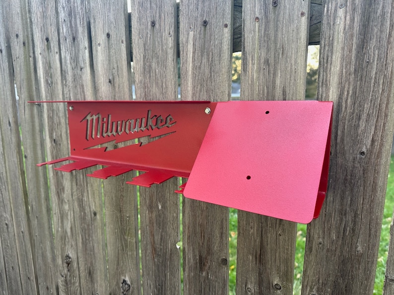 Milwaukee M12 M18 Battery Holder and Charger Mount - Etsy