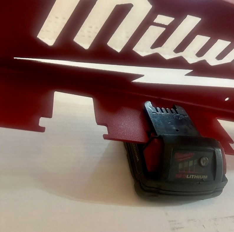 Milwaukee M18 M12 Battery Holder - Etsy