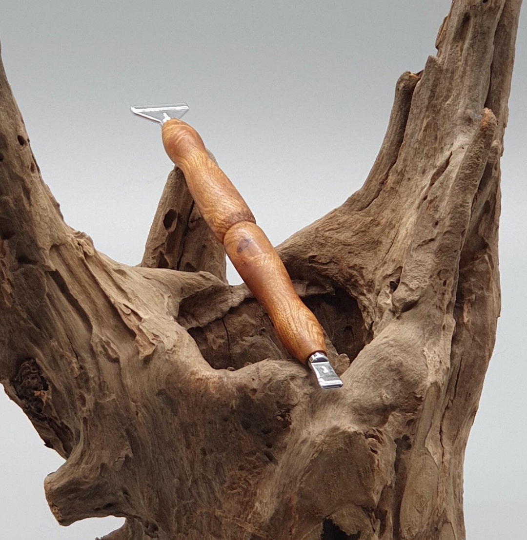 Handmade Diamond Painting Pen Made From Burr Elm Wood, Individually ...
