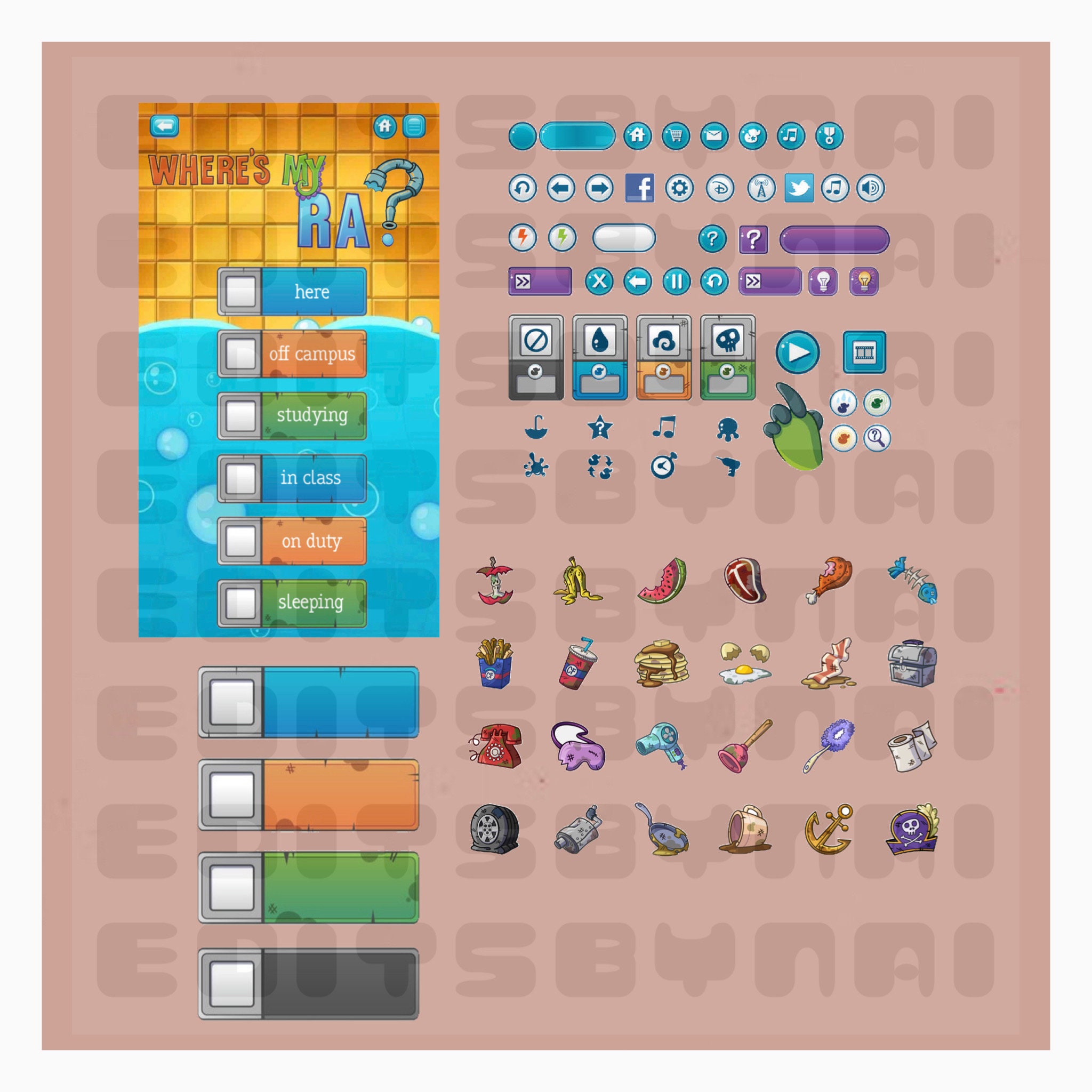 Where’s My Water RA Board | Edit | Print | Treat | Summer | RA ...