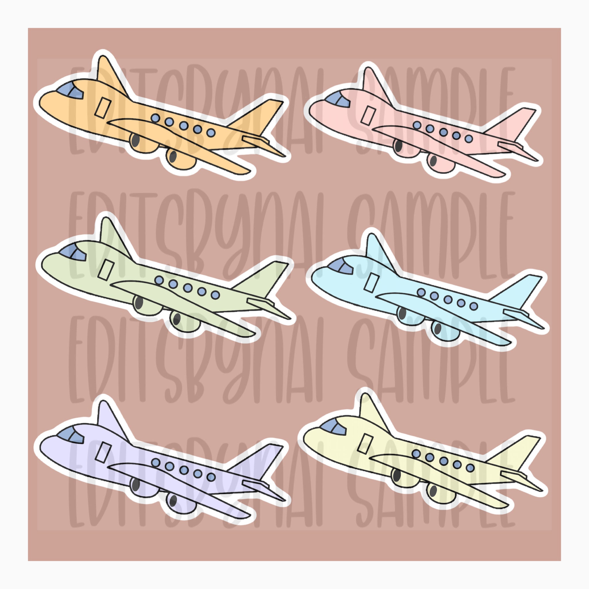 Airplane Door Decorations | Edit | Print | Treat | Summer | RA ...