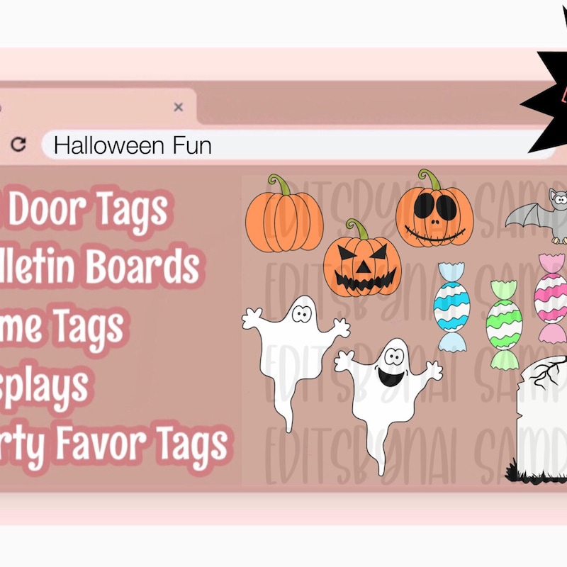 Halloween Ra Bulletin Board - Etsy