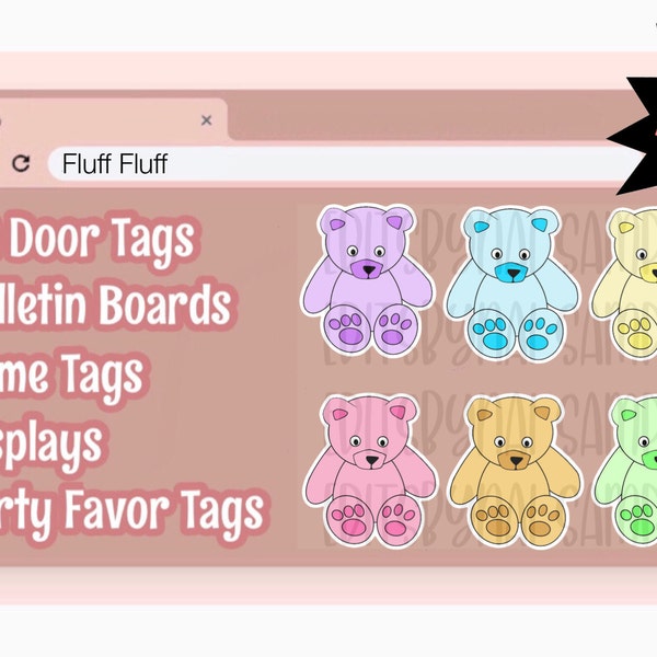 Teddy Bear Classroom Decorations - Etsy