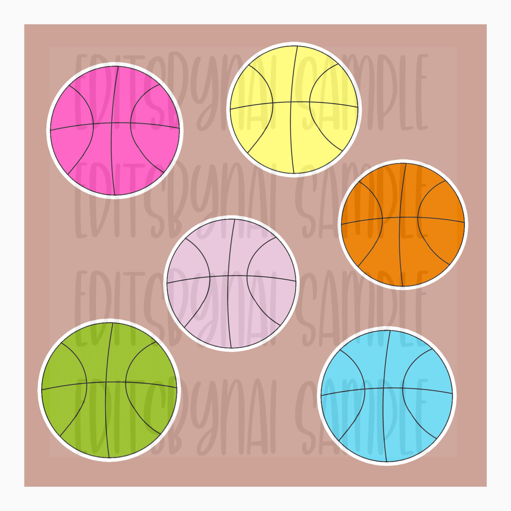 Basketball Door Decs | Edit | Print | Treat | Summer | RA | Teacher ...