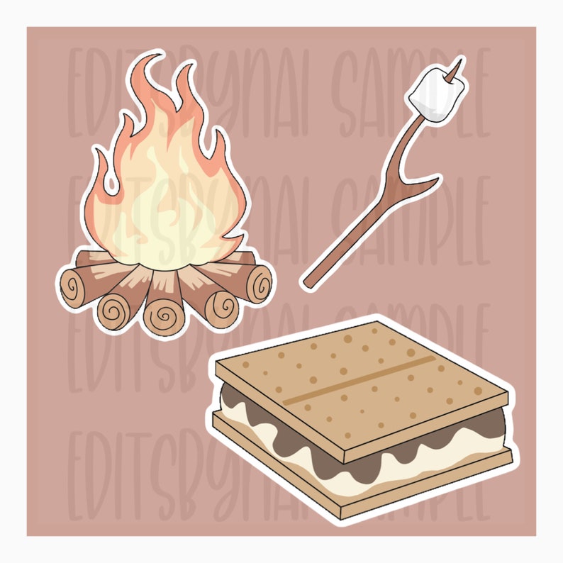 Smores Door Decorations | Edit | Print | Treat | Summer | RA | Teacher ...