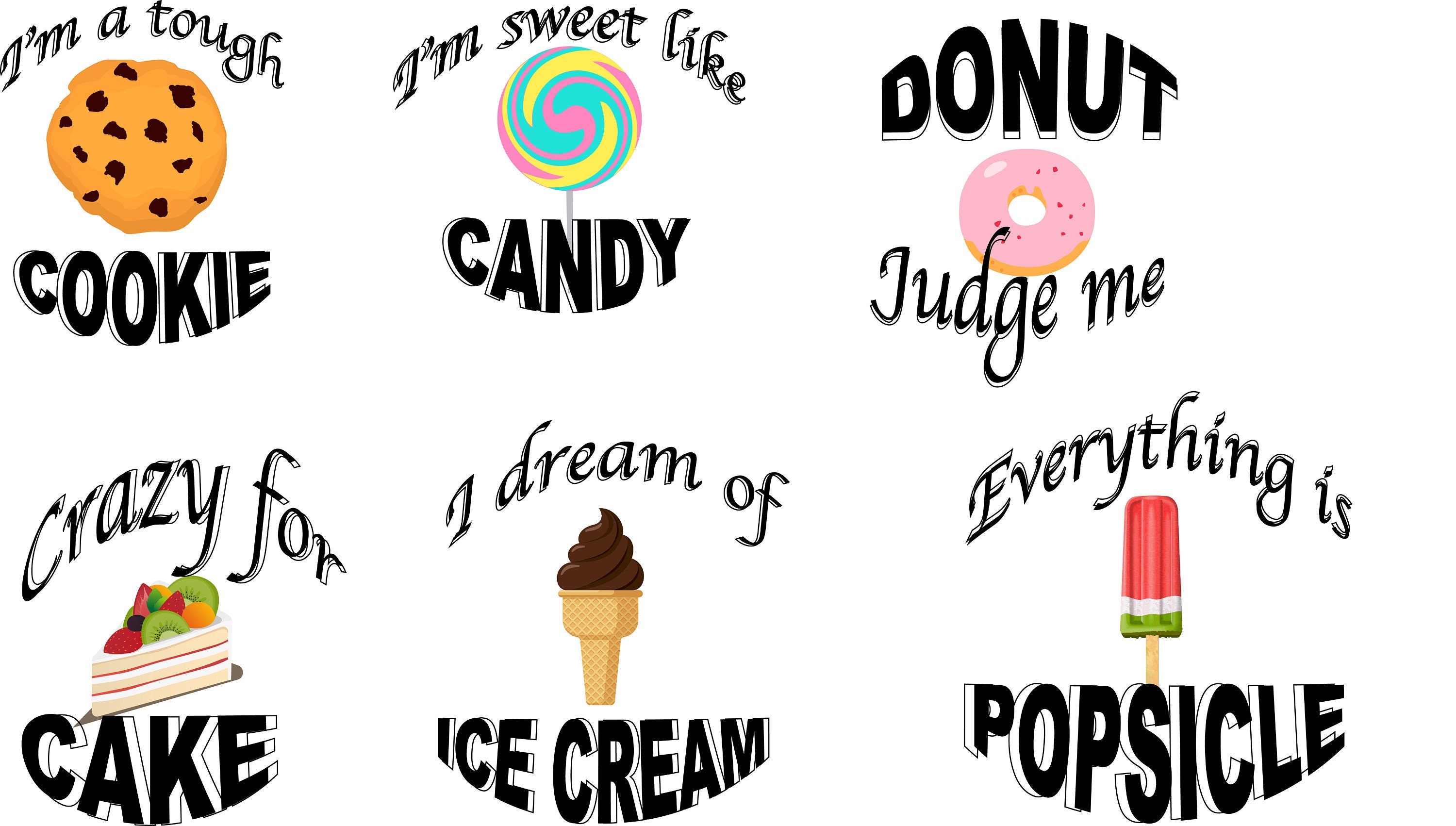 I'm a Tough Cookie, Downloadable and Printable, Cute Quotes, Dessert ...