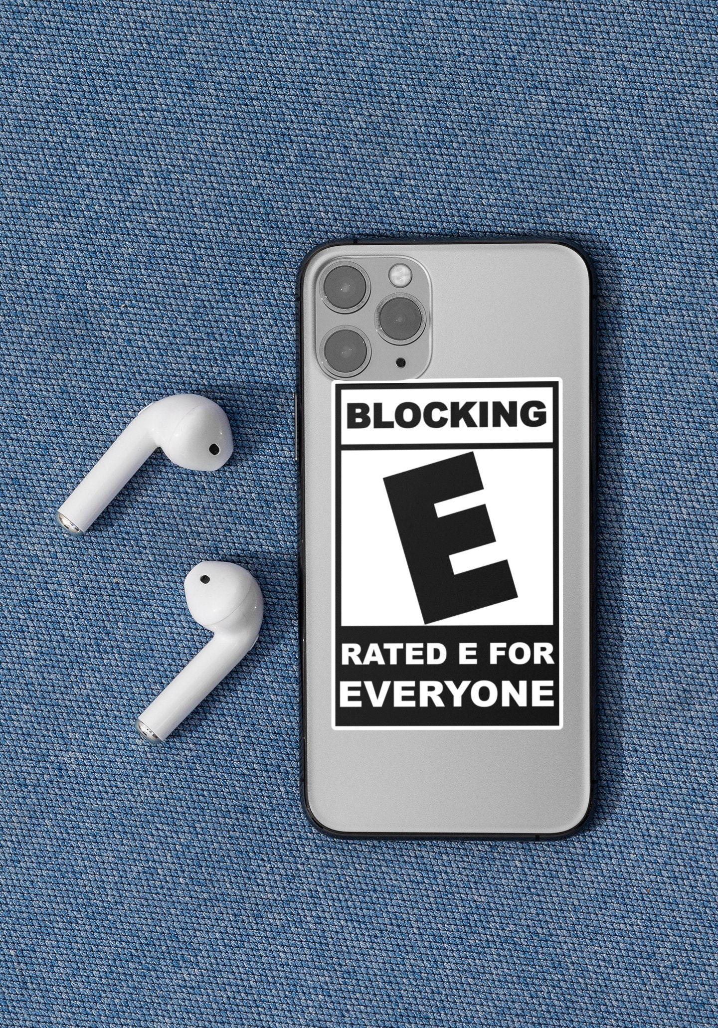 Blocking Rated E for Everyone, Downloadable and Printable, SVG, JPEG ...