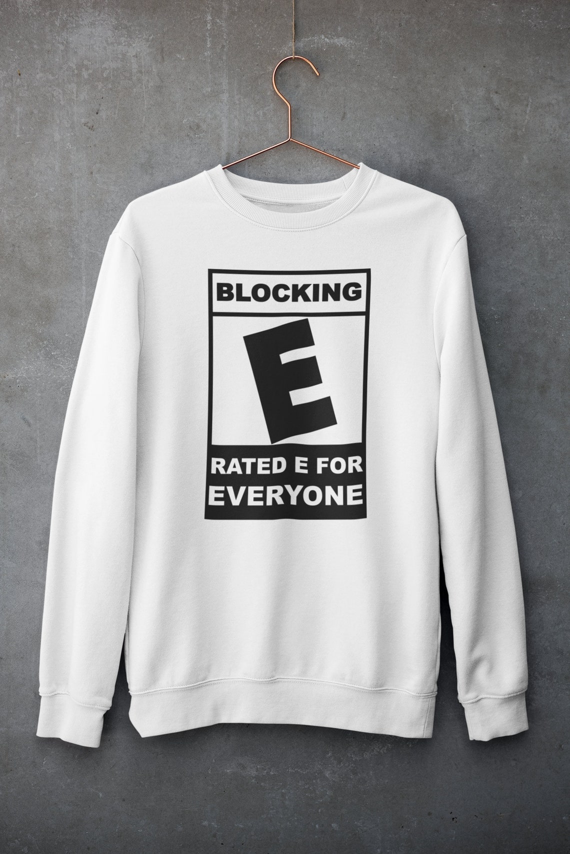 Blocking Rated E for Everyone, Downloadable and Printable, SVG, JPEG ...