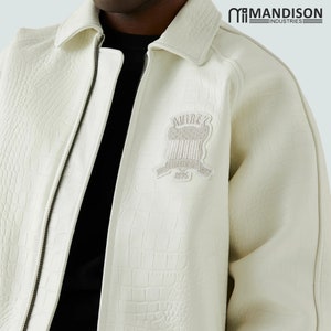 Limited Edition Handmade Croc Icon Jacket, Crocodile Icon Jacket in ...