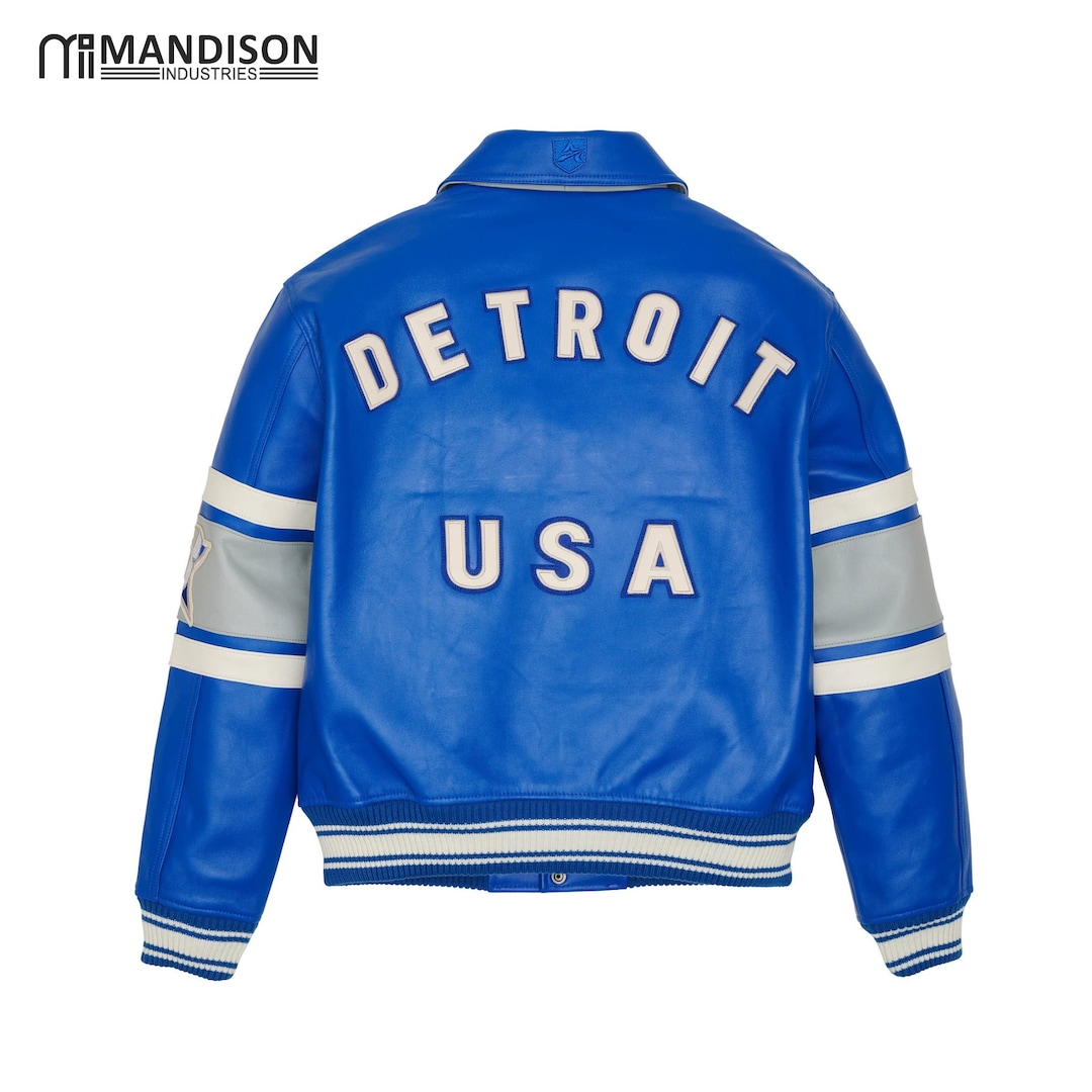Detroit Leather Jacket, Limited Edition City Series Detroit Jacket ...