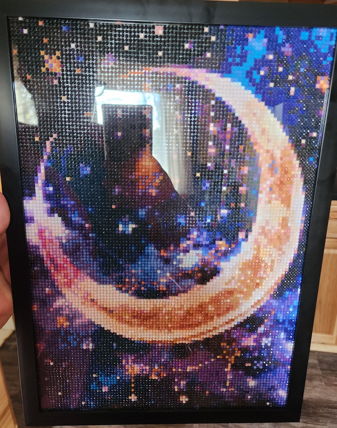 Moon and Stars Diamond Painting - Etsy