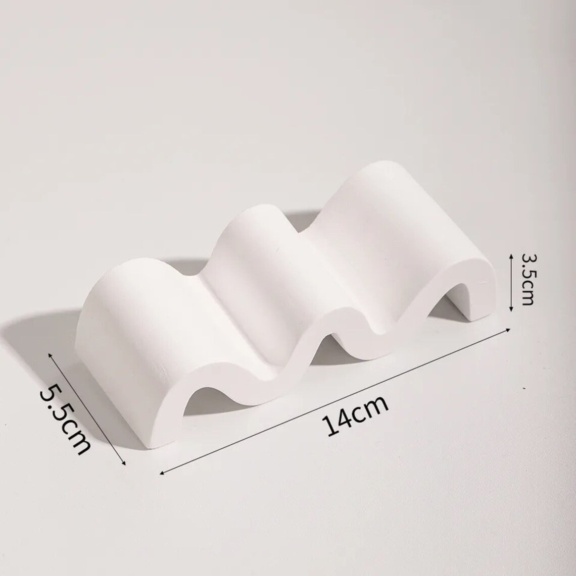 Wavy Still Life Display Photography Prop Jewelry Display, Jewelry Stand ...