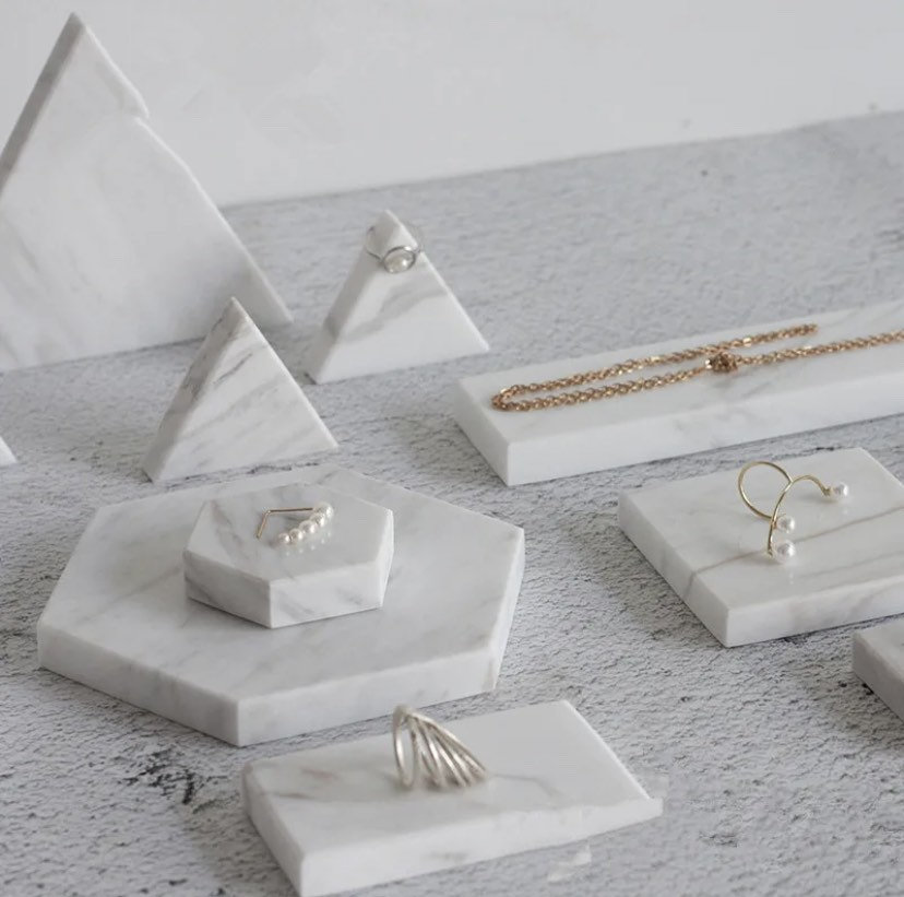 Natural Stone Display Photography Props Jewelry Display Set - Etsy