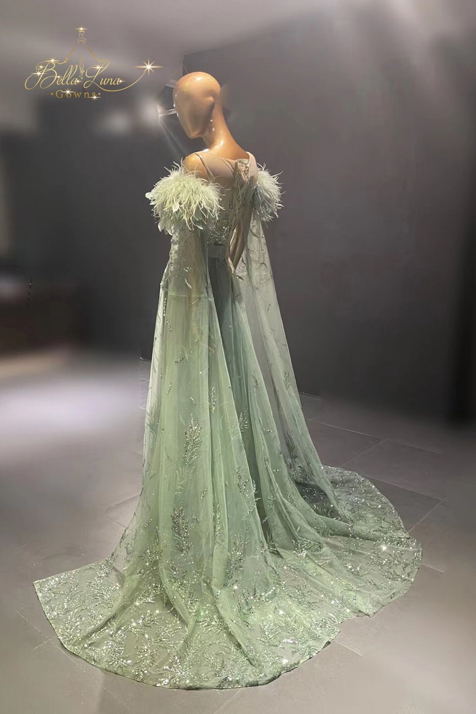 Rhinestone and Crystal Beaded Women's Evening Dress With - Etsy