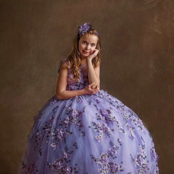 Purple Party Dress - Etsy