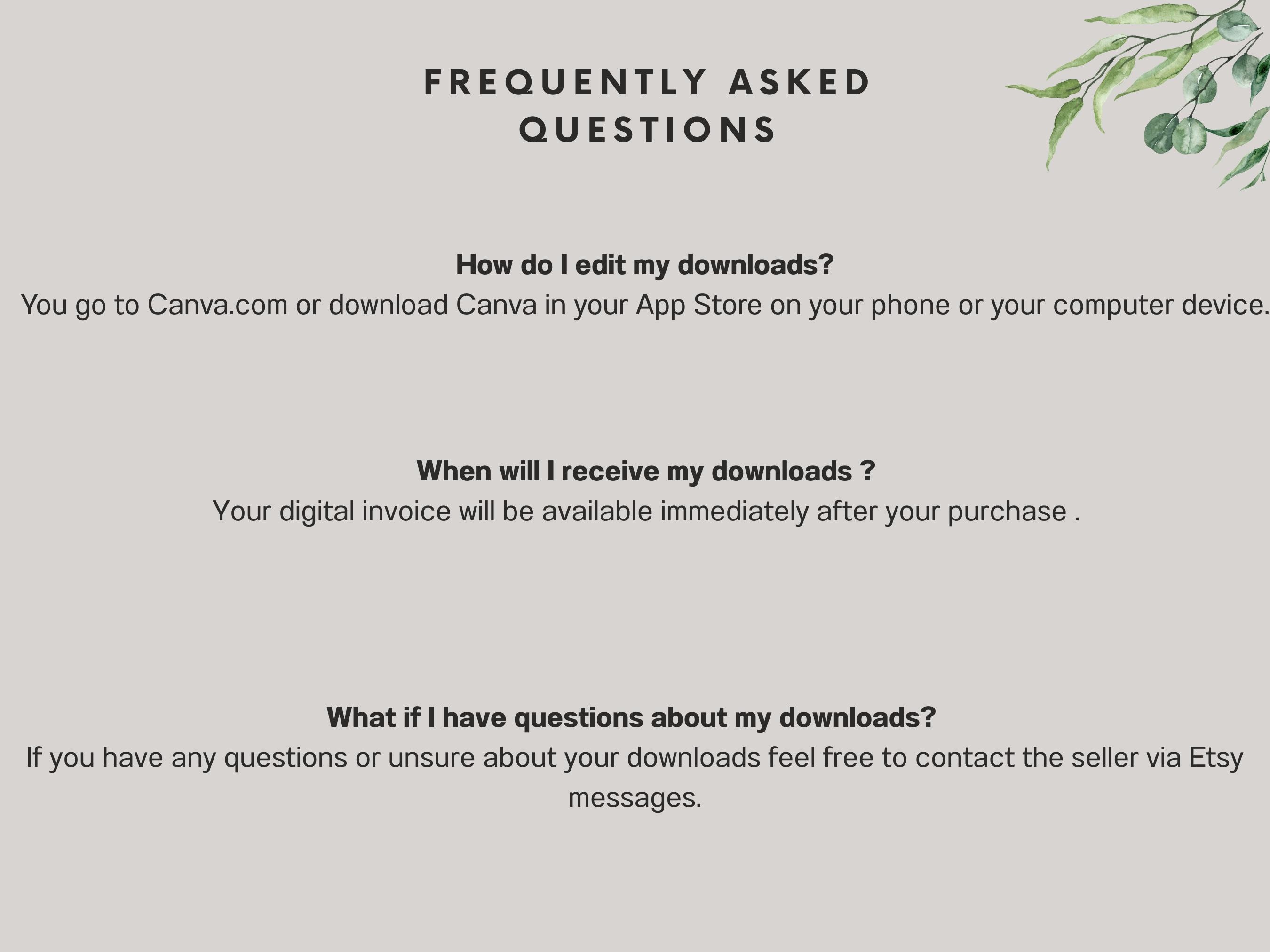 Invoice Template Editable in Canva Printable Invoice Log for Business ...