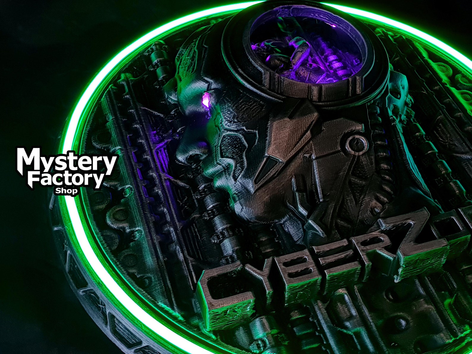 NEON Cyberpunk LAMP Gamer Decor Sci-fi Wall Art - Etsy