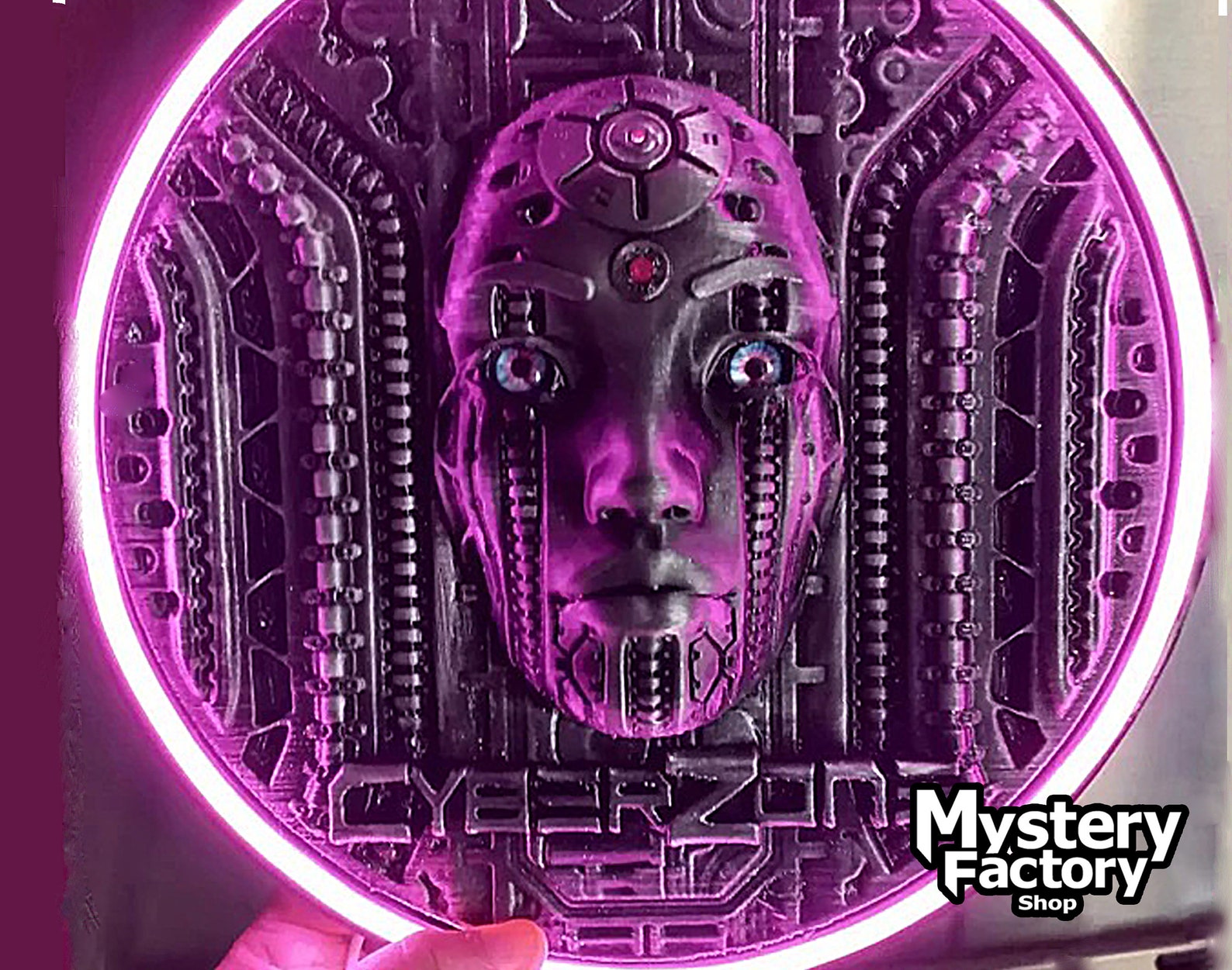 NEON Cyberpunk LAMP Led Gamer Decor Sci-fi Wall Art - Etsy France