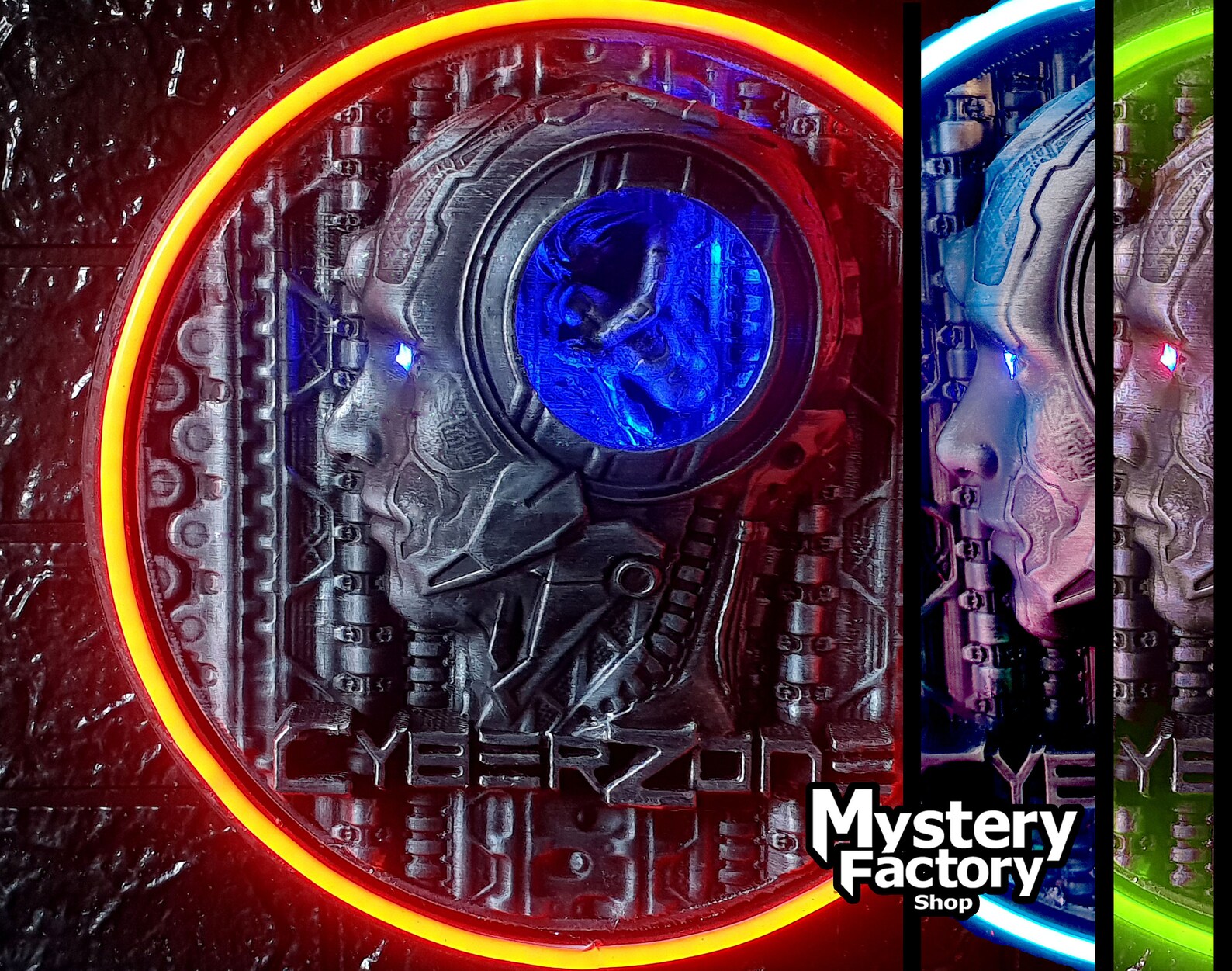 NEON Cyberpunk LAMP Gamer Decor Sci-fi Wall Art - Etsy