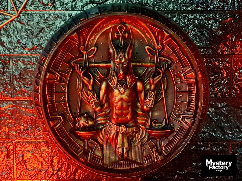 ANUBIS ALTAR Altar Decor Wall Art Mystical Decoration - Etsy